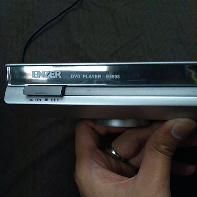 Enzer DVD Player Model E5598 DVD Video Dolby Digital Safety Mark Qa ...