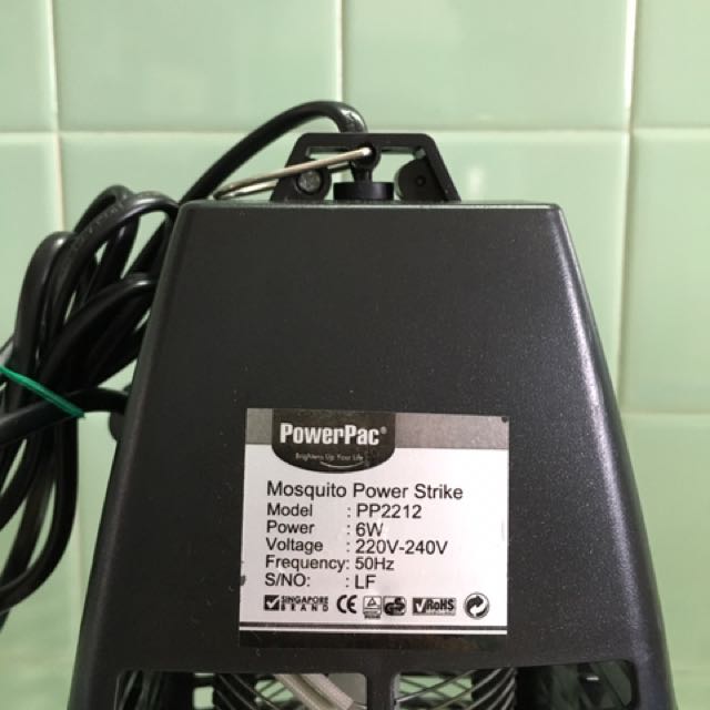 PowerPac Mosquito Power Strike - Insect Repellent, TV & Home Appliances ...