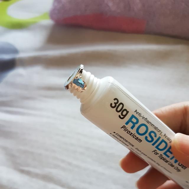 ROSIDEN Gel 30g Anti-inflammatory, Analgesic Agent, Beauty & Personal ...
