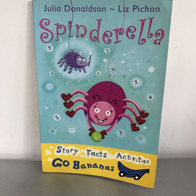 Spinderella Spider Soccer Book Children Story Book Go Bananas Facts ...