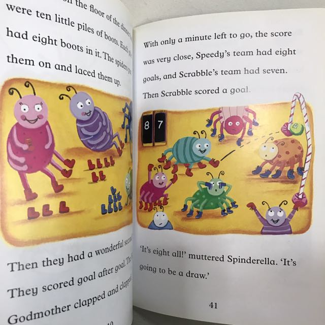 Spinderella Spider Soccer Book Children Story Book Go Bananas Facts ...