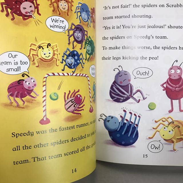 Spinderella Spider Soccer Book Children Story Book Go Bananas Facts ...