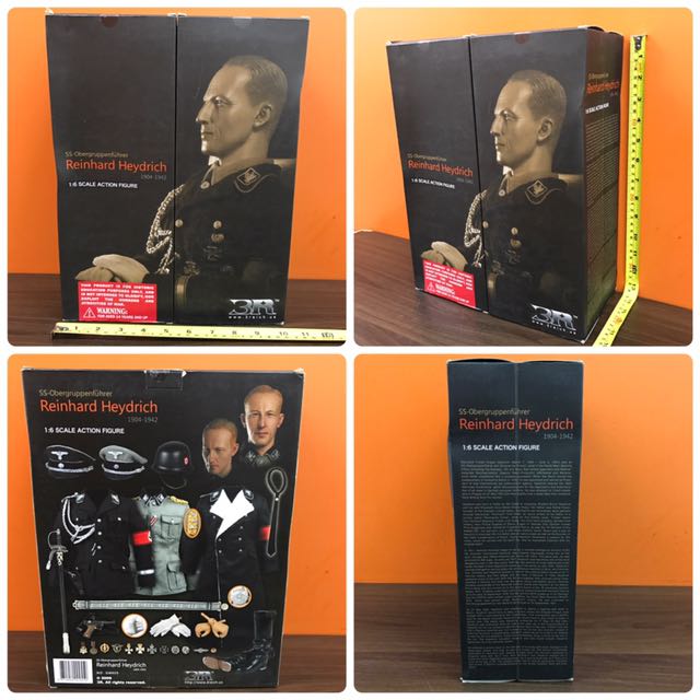 3R (DID) Reinhard Heydrich 1904-1942 Item No. GM605 1/6 Scale Action ...