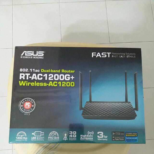 Asus Router, Computers & Tech, Parts & Accessories, Networking on Carousell