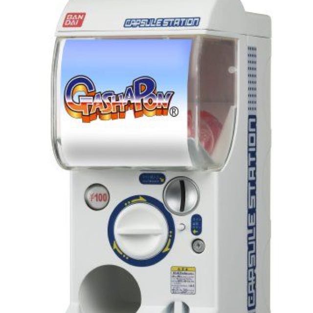 Bandai Gacha Machine 1/2 Scale, Hobbies & Toys, Toys & Games on Carousell