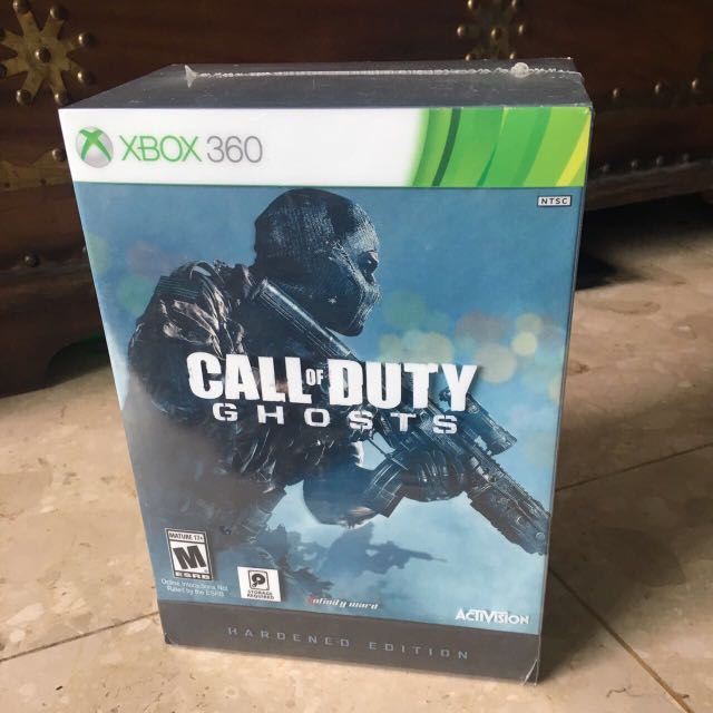 BNIB Xbox 360 Call Of Duty Ghosts Hardened Edition Game, Video Gaming ...
