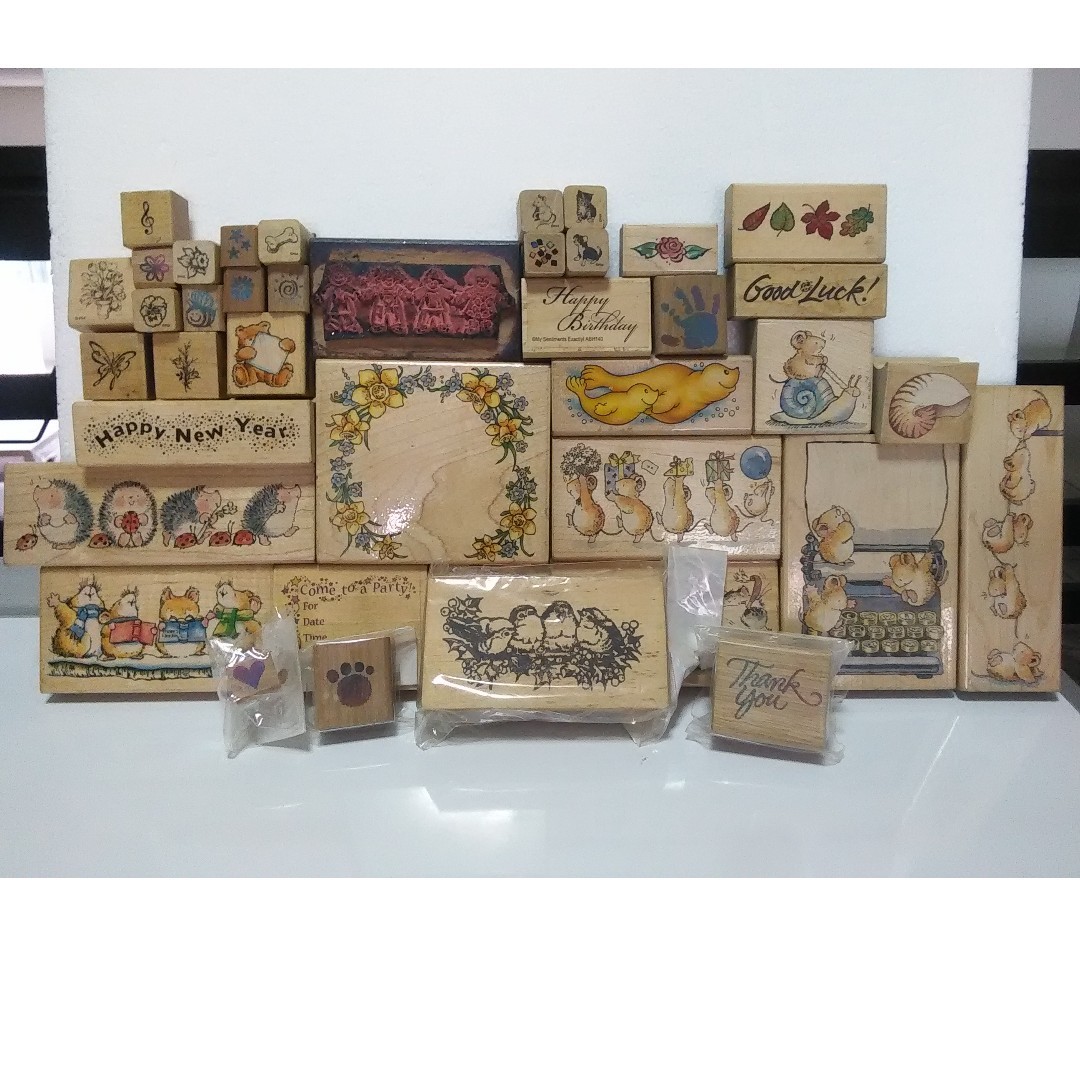 Cute rubber stamps! Make your own cards and stuff!, Design & Craft ...