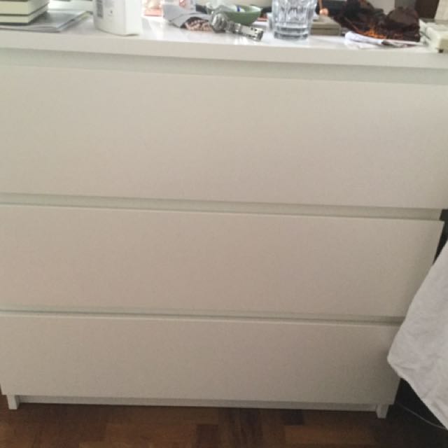 IKEA MALM DRAWERS, Furniture & Home Living, Furniture, Tables & Sets on ...