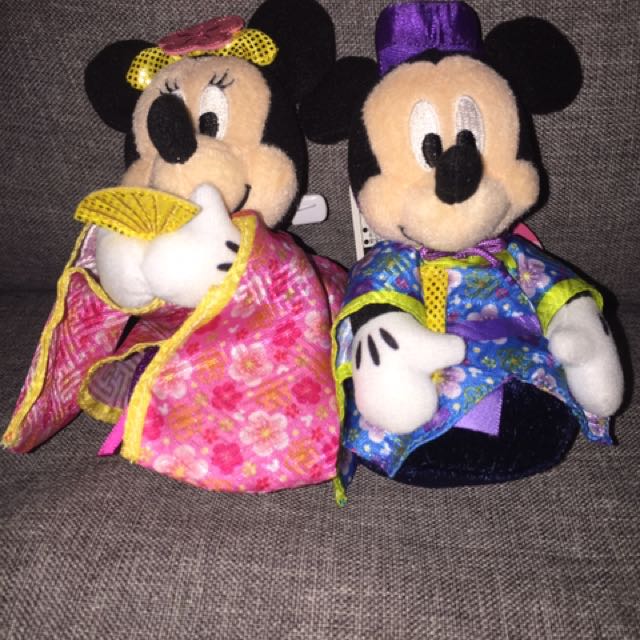 Mickey N Minnie Mouse Tokyo Disneyland 2017 Sakura Edition, Hobbies ...