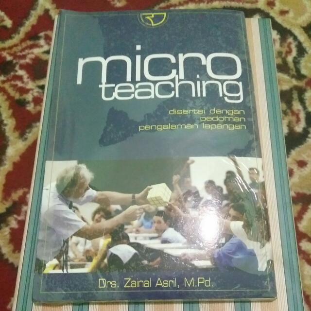 micro teaching book by drs zainal asril, Buku & Alat Tulis, Buku di Carousell