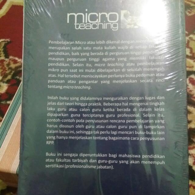 micro teaching book by drs zainal asril, Buku & Alat Tulis, Buku di Carousell