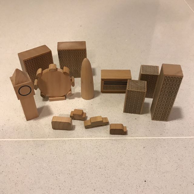 Muji - London Blocks, Hobbies & Toys, Toys & Games on Carousell