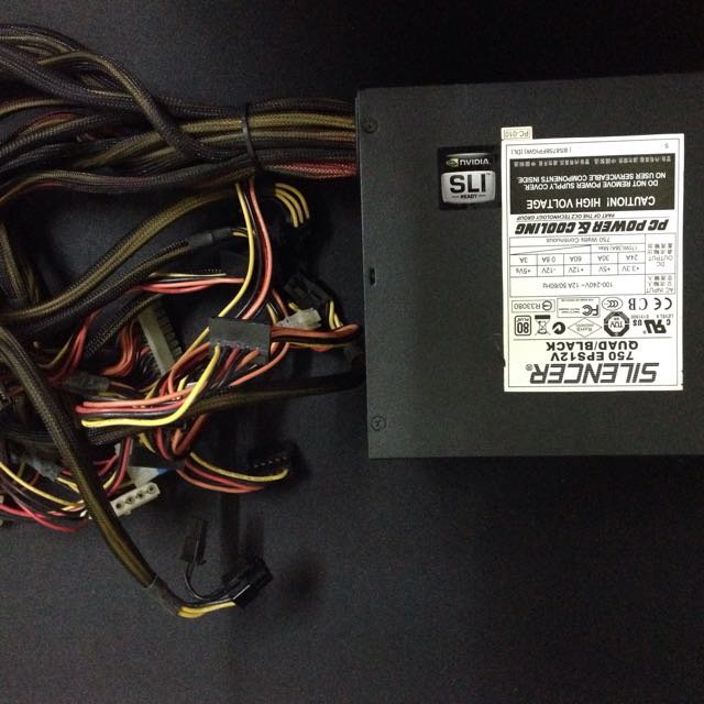 Power Supply 750W SLI Ready, Computers & Tech, Parts & Accessories ...