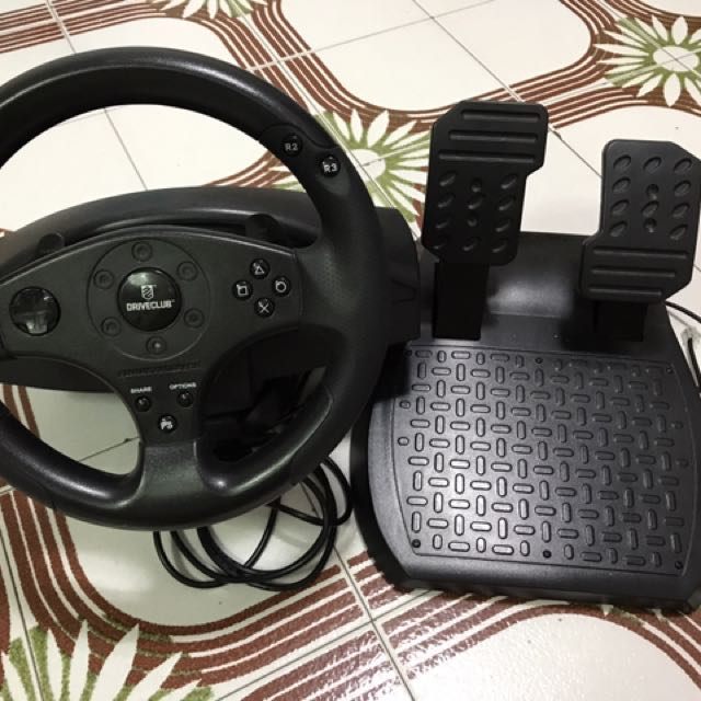Thrustmaster T80 Racing Wheel and Pedal Set, Video Gaming, Video Game ...