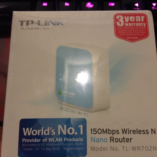 TP-LINK 150Mbps Wireless N Nano Router, Computers & Tech, Parts ...
