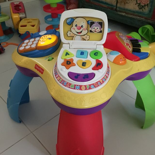 Fisher Price Laugh And Learn Activity Table, Babies & Kids, Infant ...