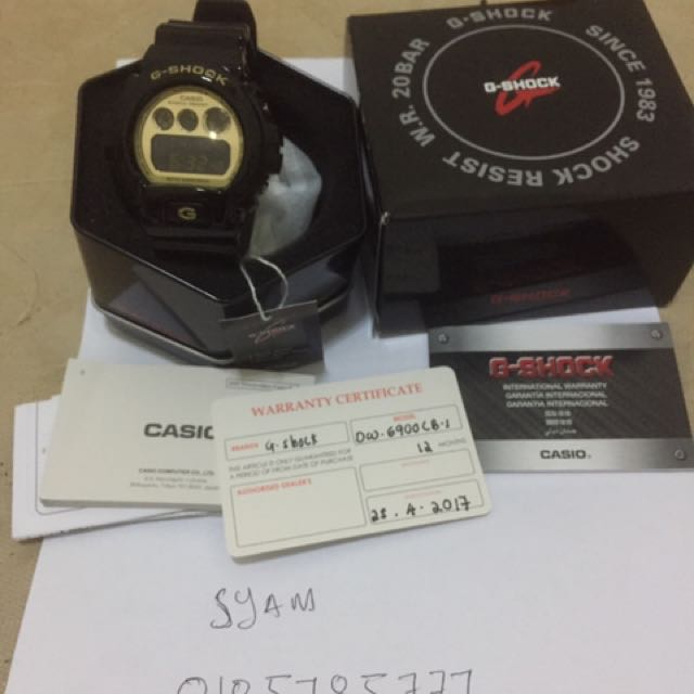 Gshock Dw6900 Cb1, Men's Fashion, Watches & Accessories, Watches on ...