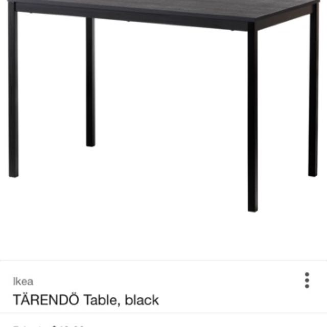IKEA TARENDO TABLE, Furniture & Home Living, Furniture, Tables & Sets ...