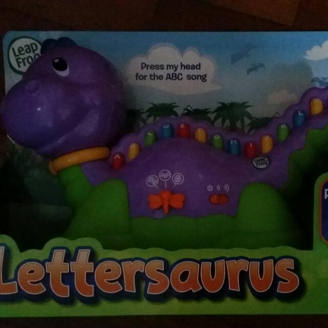 Leapfrog Lettersaurus, Hobbies & Toys, Toys & Games on Carousell