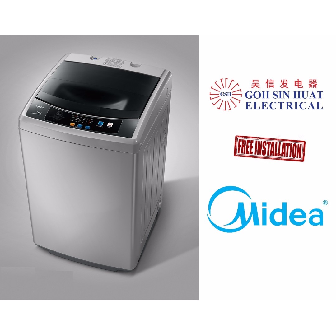 Midea MT720 Washing Machine 7kg + Installation (out of stock), TV ...
