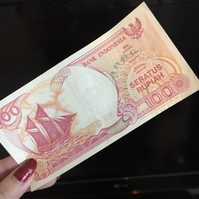 Uang / Duit Kuno 100 Perak 1992, Antik, Uang Lama di Carousell