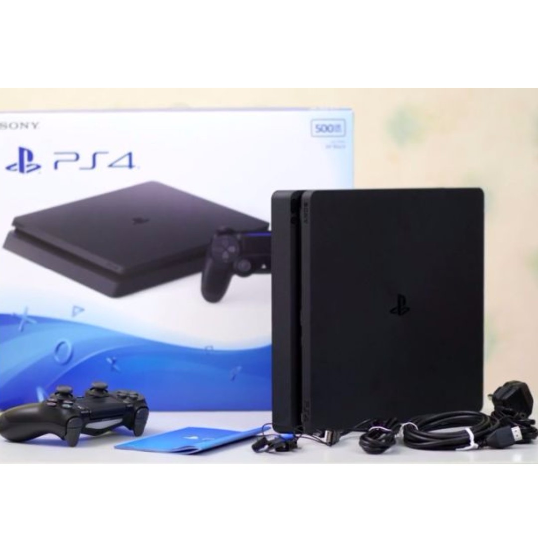 (USED) PS4 Slim, Toys & Games, Video Gaming, Consoles on Carousell