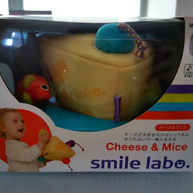 Combi Smile Labo Cheese And Mice, Babies & Kids, Maternity Care on Carousell