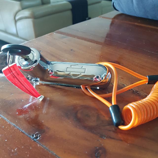 Harley Davidson Disc Lock, Motorcycles on Carousell