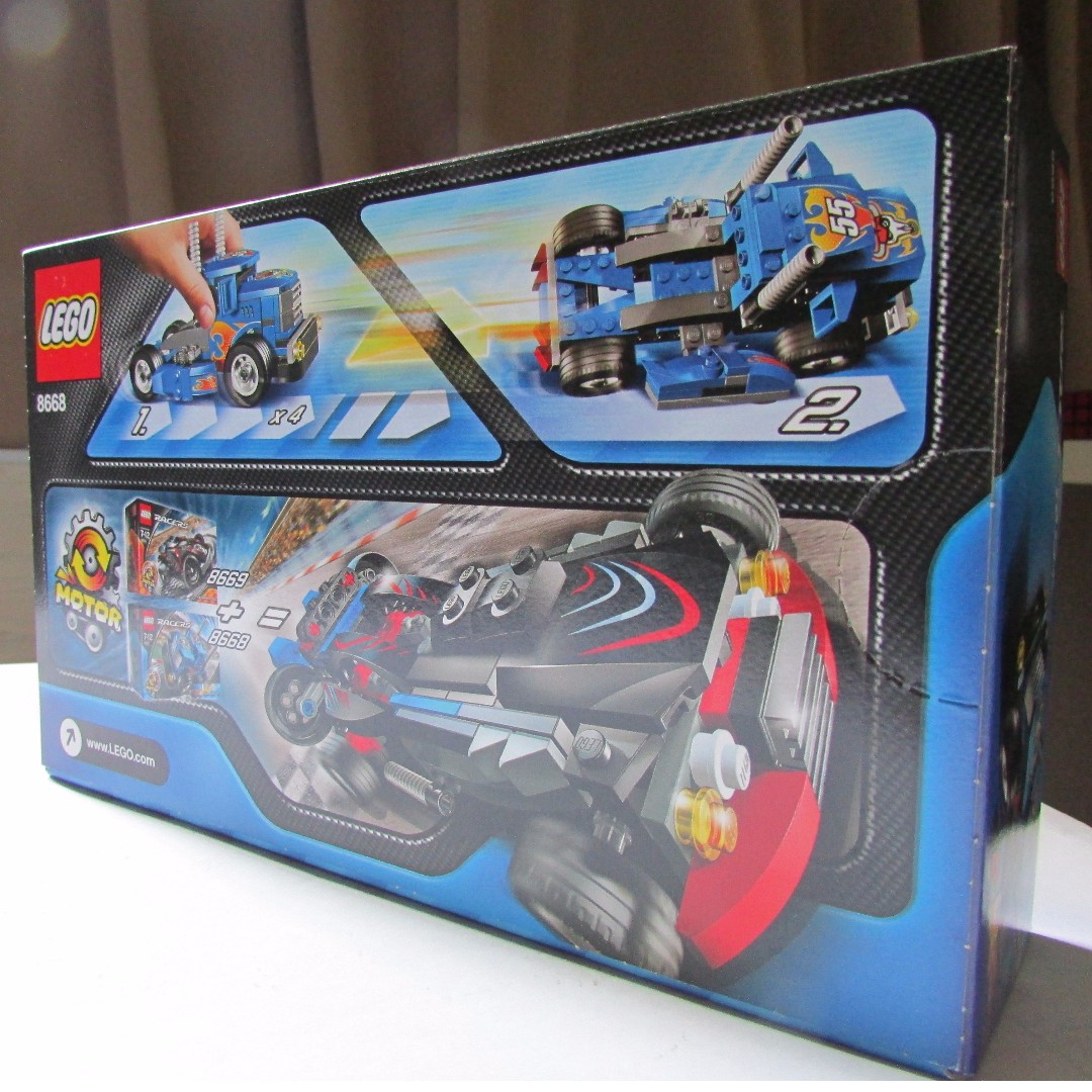 Lego Power Racers 8668 Side Rider 55, Hobbies & Toys, Toys & Games on ...