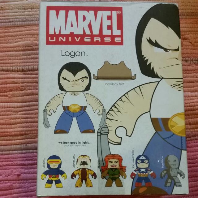 Mighty Muggs Logan Figure MINT Marvel Hasbro Wolverine (Reduced From Rm ...