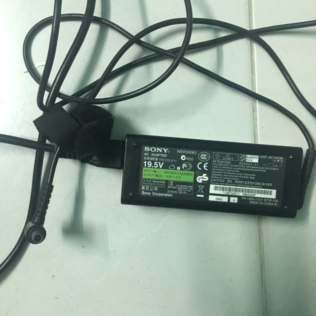 Original Sony Laptop Charger, Computers & Tech, Parts & Accessories ...