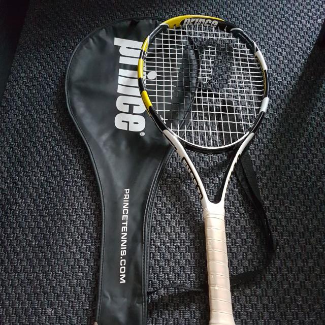 Prince FUSE TI Titanium Tennis Racket, Sports Equipment, Sports & Games ...