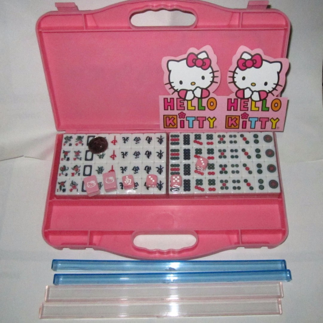 Sanrio Hello Kitty Mini Mahjong set - Original License SALE, Hobbies ...