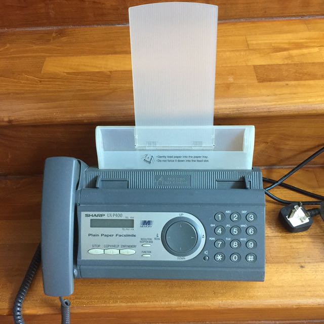 Sharp Fax, Computers & Tech, Printers, Scanners & Copiers on Carousell