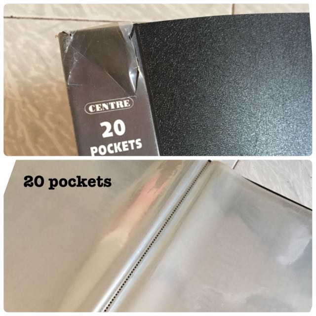 A3 Portfolio Clear File Folder, Hobbies & Toys, Stationery & Craft ...