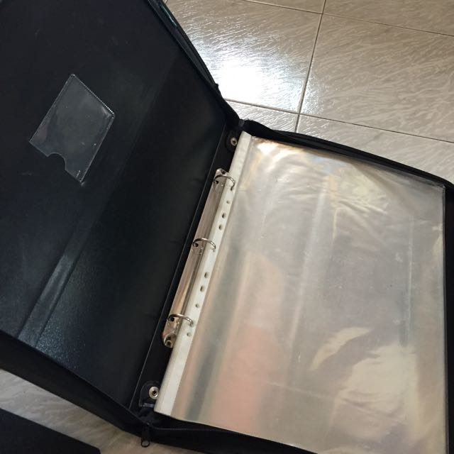 A3 Portfolio Clear File Folder, Hobbies & Toys, Stationery & Craft ...