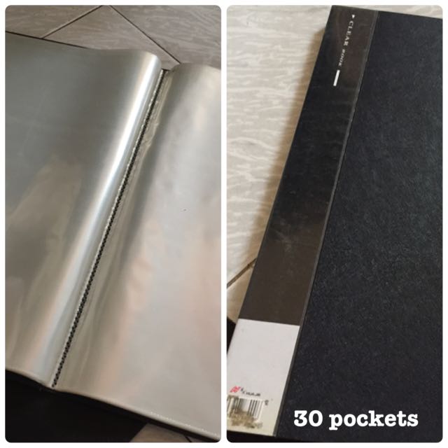 A3 Portfolio Clear File Folder, Hobbies & Toys, Stationery & Craft ...