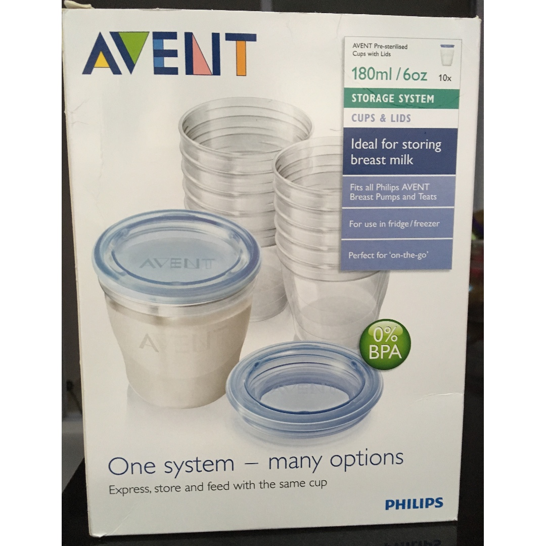 Philips Avent Breast Milk Storage containers, Babies & Kids, Nursing ...