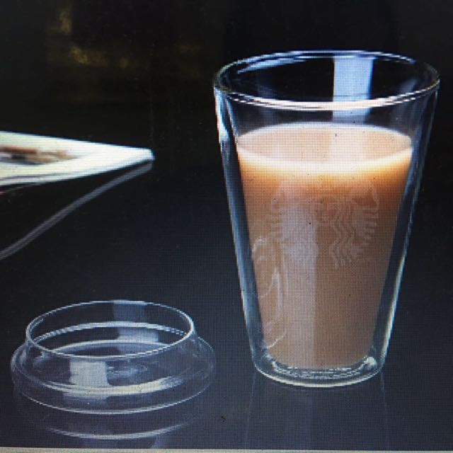 Starbucks Double Wall Bodum Cup With Glass Cap, Furniture & Home Living ...