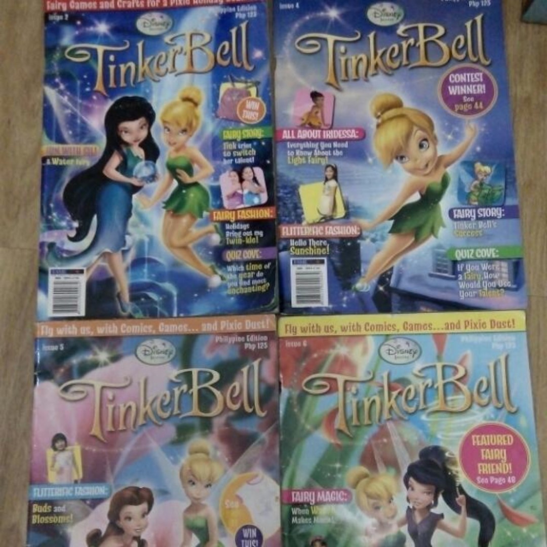 Tinkerbell Magazines, Hobbies & Toys, Books & Magazines, Children's ...
