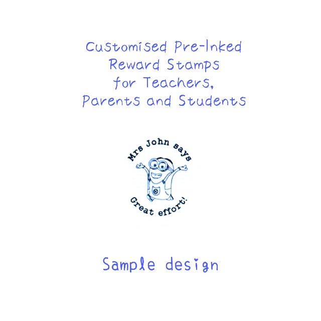 Customised Pre-inked Reward Stamps For Teachers/ Parents/ Students ...