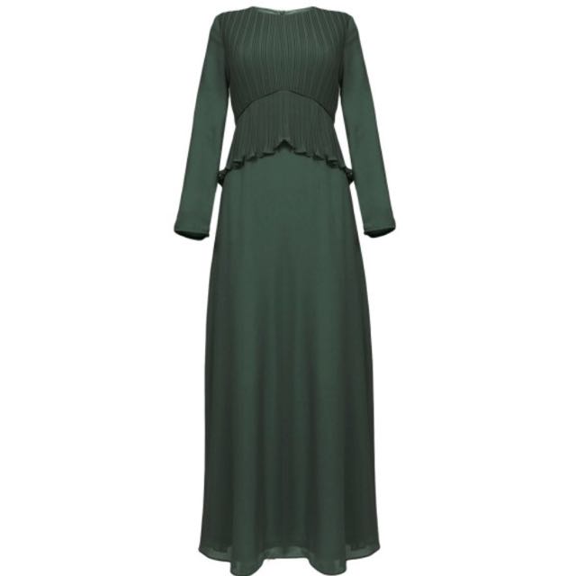 Poplook Dress In Emerald Green, Women's Fashion, Dresses & Sets ...