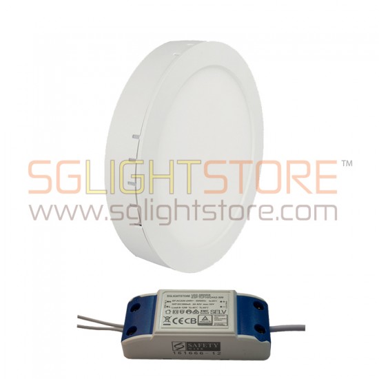 12 WATT LED SURFACE PANEL LIGHT (SAFETY MARK), Everything Else on Carousell
