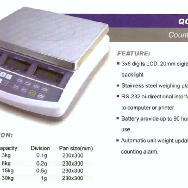 ASUKI Digital Counting Scale Accurate, Computers & Tech, Office ...