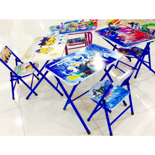 Baymax Of Big Hero Table & Chair, Babies & Kids, Baby Nursery & Kids ...