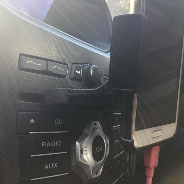 Ford Ranger Phone Holder (CD Mount), Car Parts & Accessories on Carousell