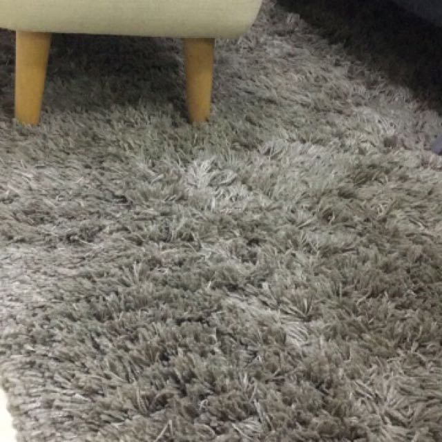 Ikea Gaser Rug, high pile, grey 170 x 140cm, Furniture & Home Living ...