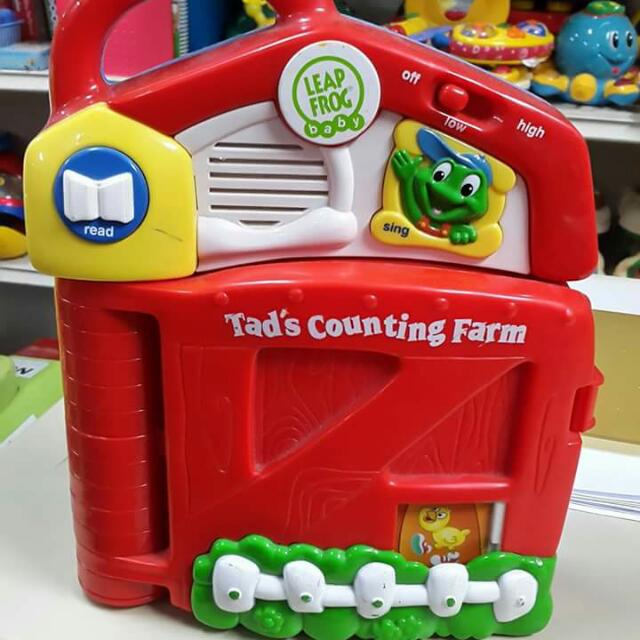Leapfrog : Tad's Counting Farm Story Block Book, Hobbies & Toys, Toys ...
