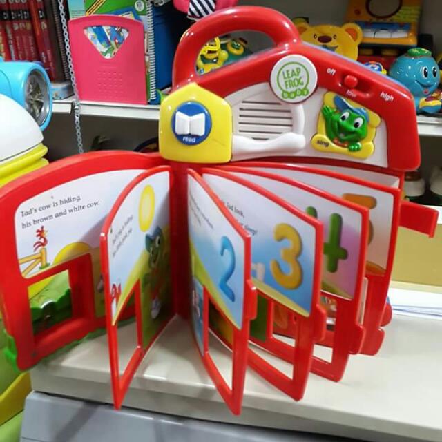 Leapfrog : Tad's Counting Farm Story Block Book, Hobbies & Toys, Toys ...