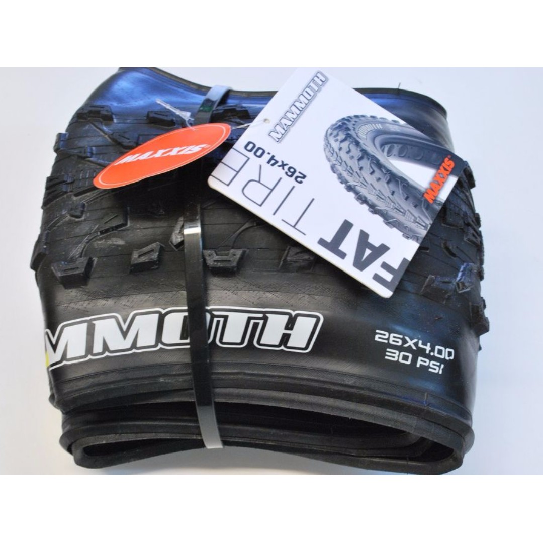 Maxxis Mammoth Fat Bike Tyre Folding, Sports Equipment, Bicycles ...